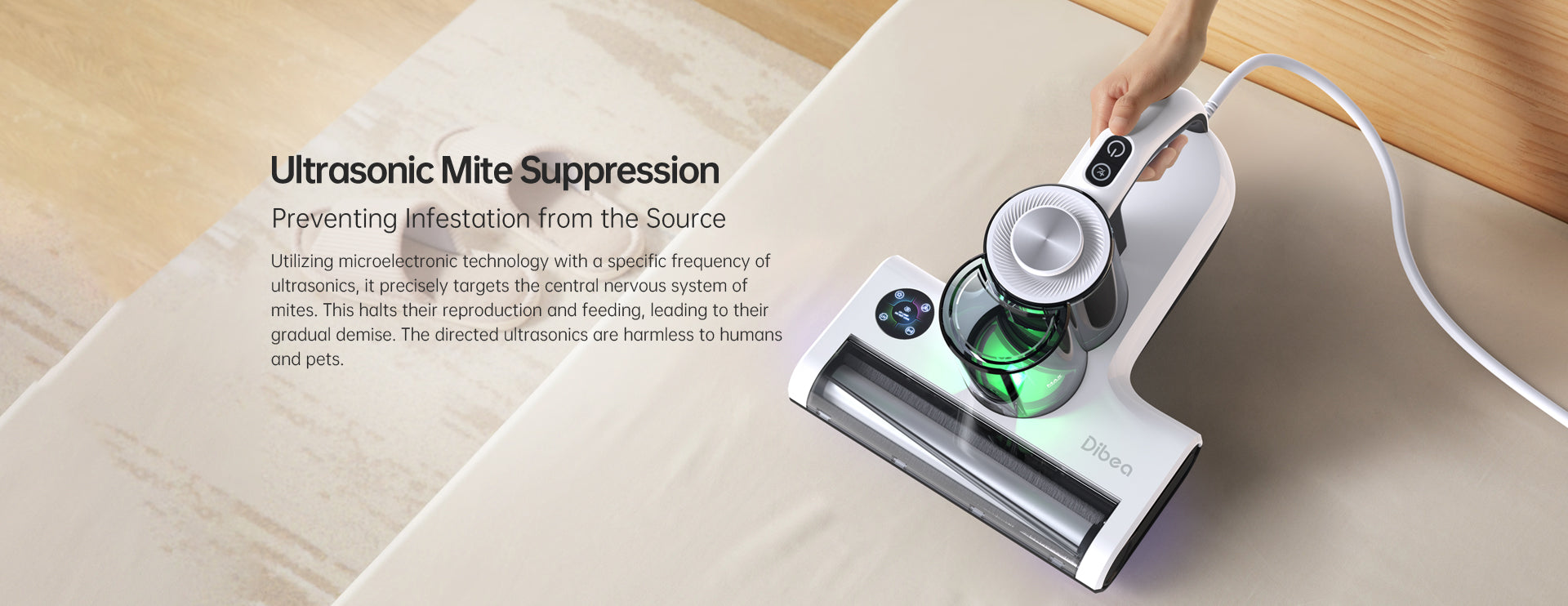 Dibea|UV30 Negative ion mite remover